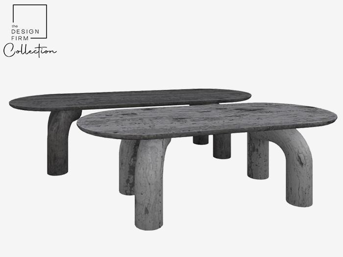 Second Life Marketplace - TDFC - Sutton Rectangular Travertine Dining Tables
